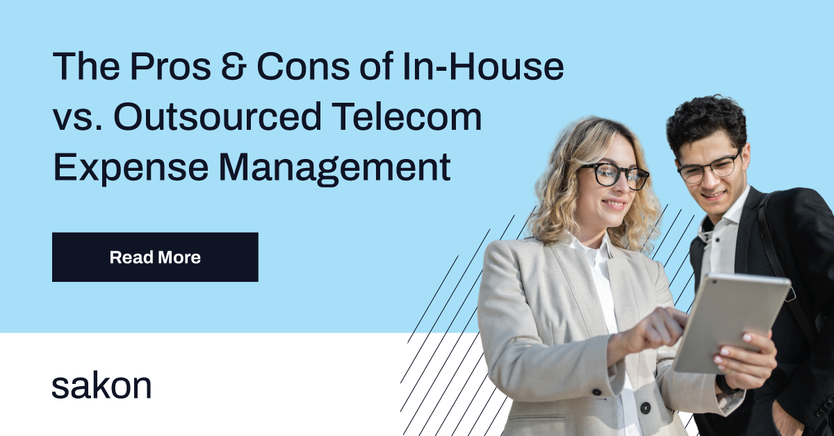 The Pros & Cons of In-House vs. Outsourced Telecom Expense Management